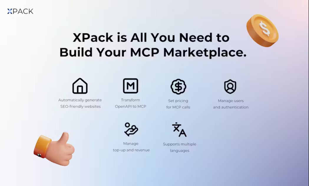 XPack - The world’s first open-source MCP monetization platform | Steemhunt